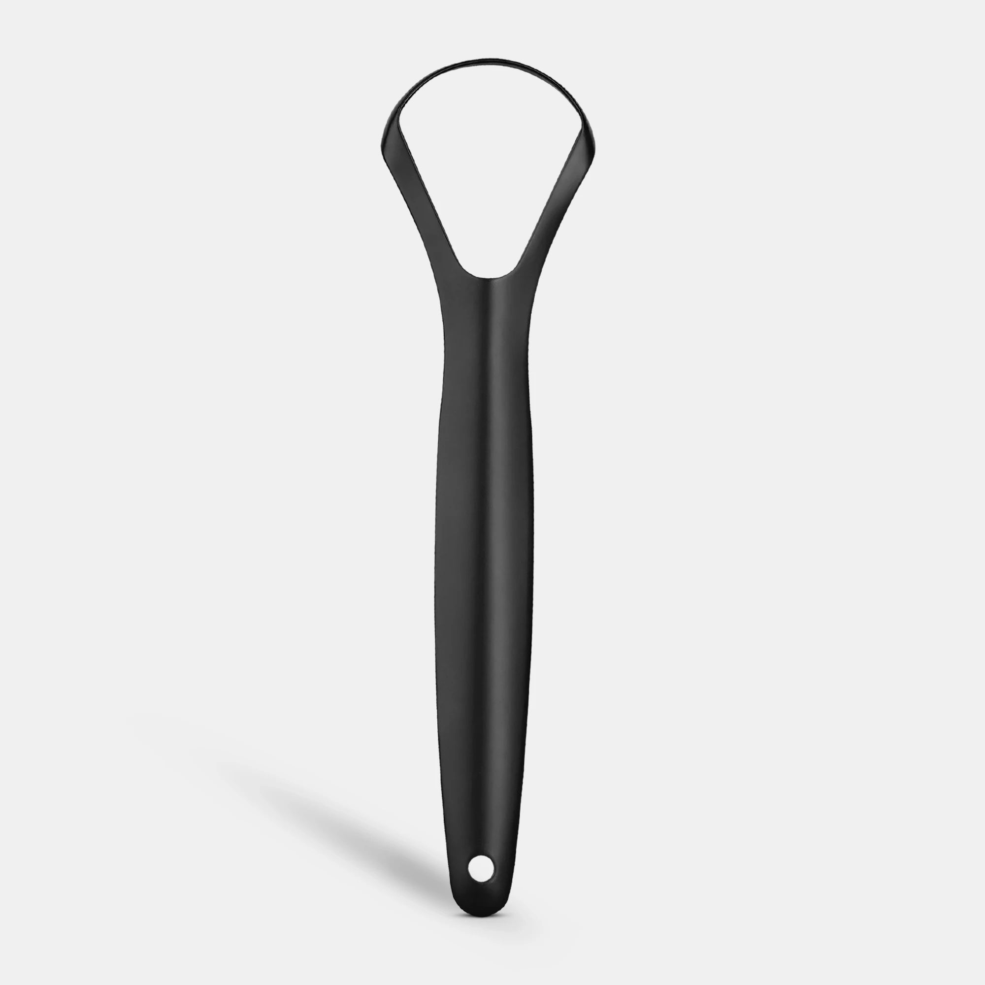 Tongue Scraper Stainless Steel - Black